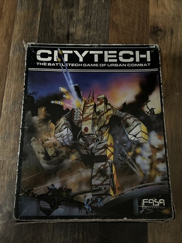 Citytech Battletech Aerotech Urban Combat Fighter 1608/1609 Vintage ...