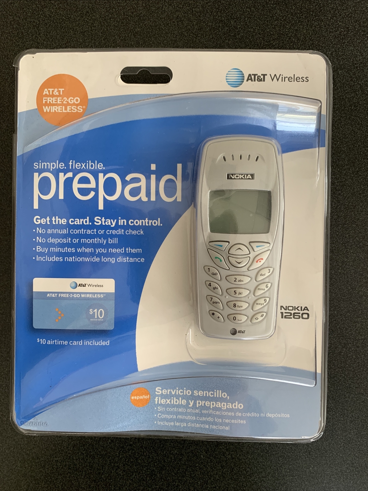 Nokia 1260 (AT&T) Cell Phone Vintage Collector | eBay