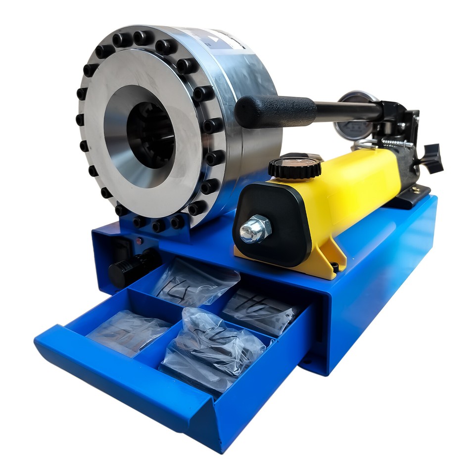 5600KN Hydraulic Hose Crimper Machine Pipe Clamping Machine With 8 Set ...