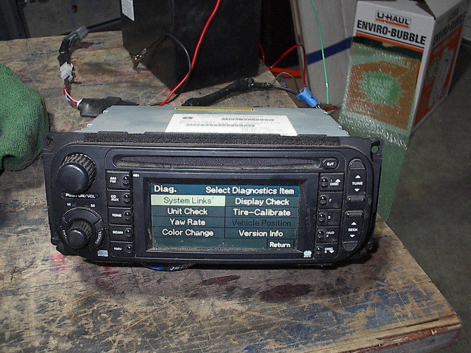 1999-2007 Jeep Dodge Chrysler RB1 Radio | CD | RDS | 3.2 in | Mopar ...