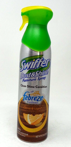 Swiffer w/ Febreze Freshness Dust & Shine Furniture Spray Citrus ...