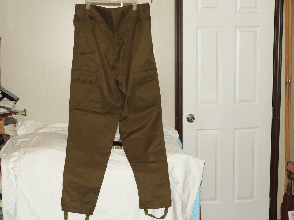 NEW MINT CZECH ARMY PANTS LARGE/XLARGE M85 WITH LINER CZECH SIZE 180/ ...