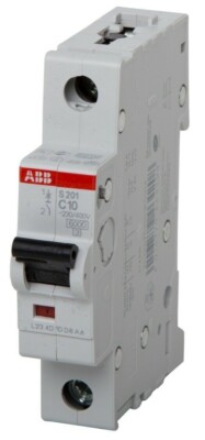 ABB S201-C10 LS-Schalter C10 / 6kA Sicherung Automat ...