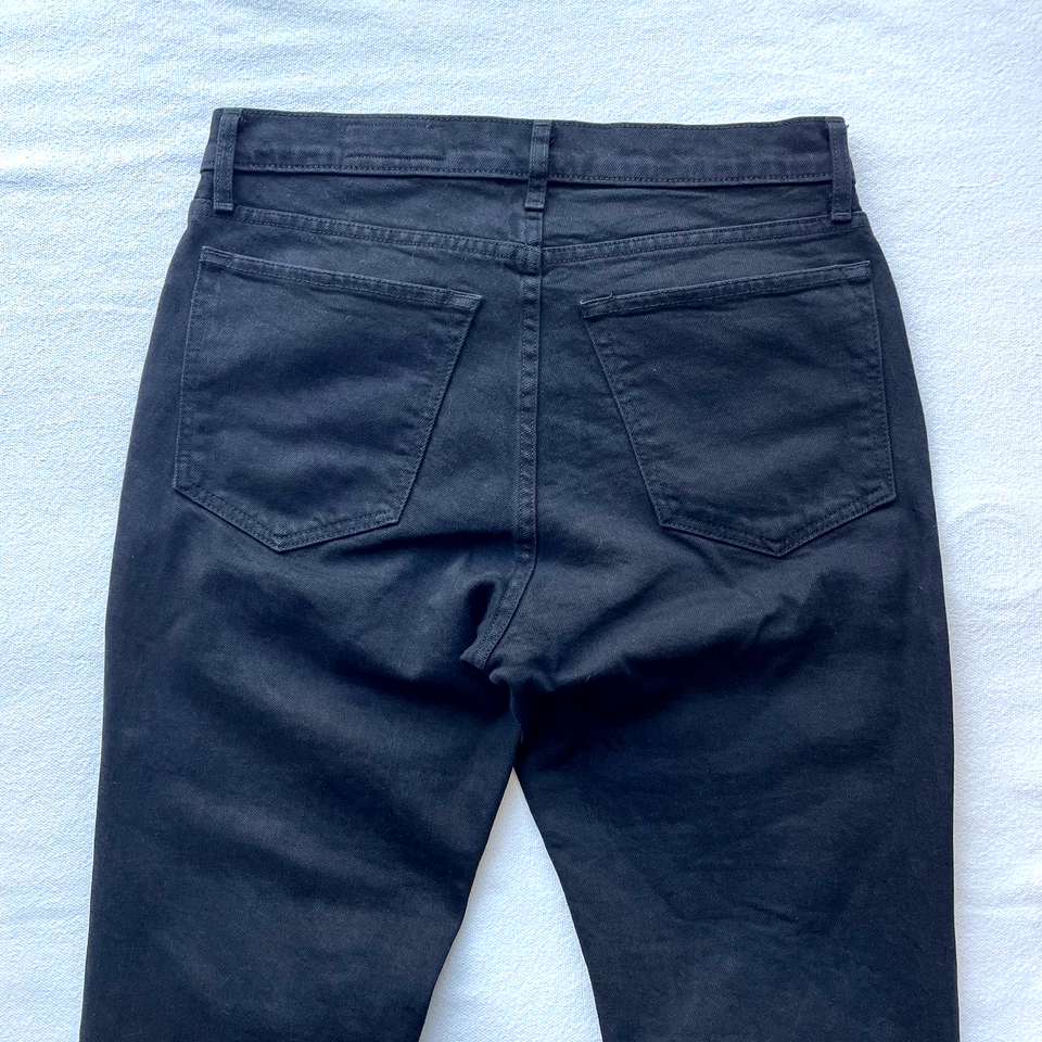 Imogene And Willie Black Denim Jeans Imogene Slim Women's Size 29 Raw ...