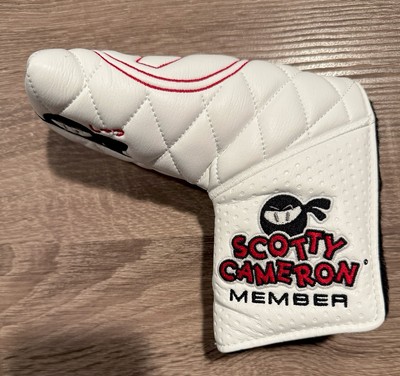 Scotty Cameron 2023 JAPAN Wasabi Ninja Warrior MEMBER Blade Headcover ...