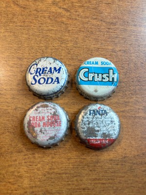 CREAM SODA CROWN BOTTLE CAPS - FOUR DIFFERENT BRANDS/COMPANIES | eBay