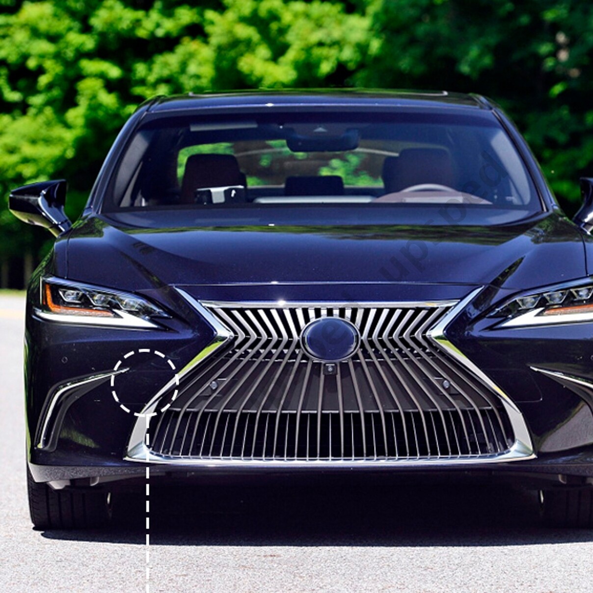 Front Bumper Tow Hook Hole Eye Cover Cap For Lexus ES250 ES350 ES300H ...