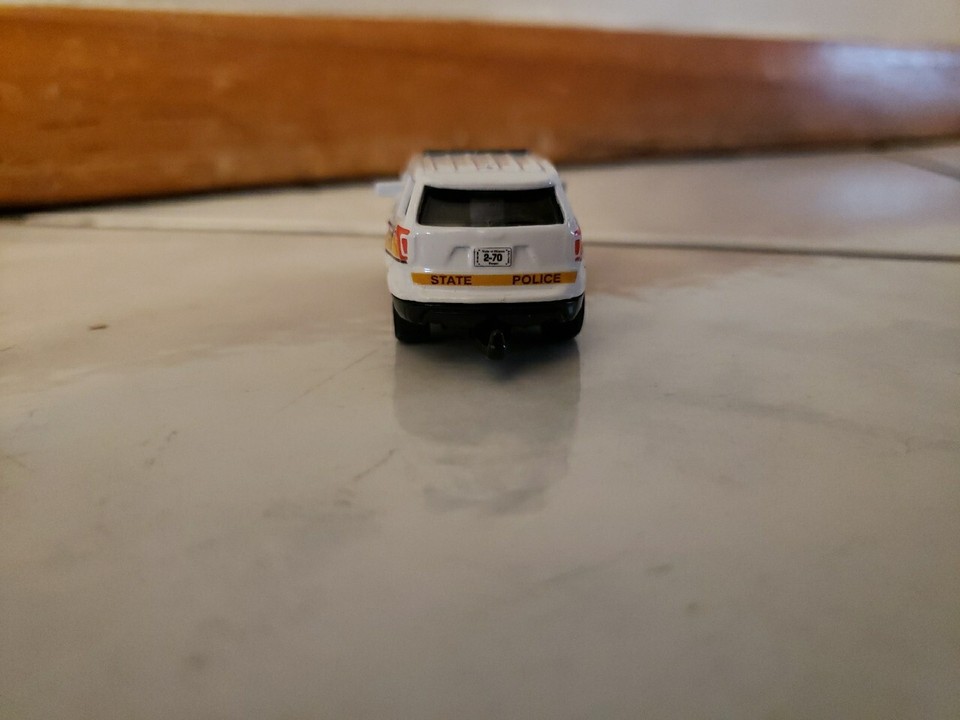 Custom Matchbox Ford Interceptor Illinois State Police Car | eBay