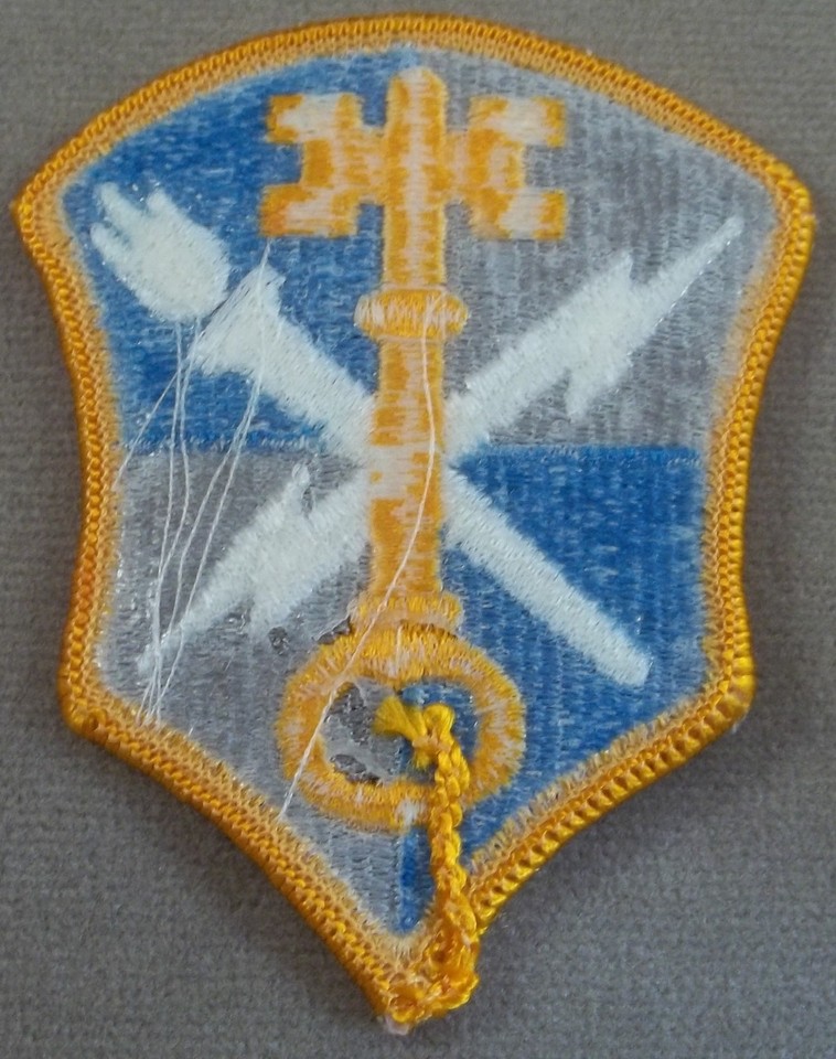US Army Intelligence & Security Command Full Color Merrowed Edge Patch | eBay