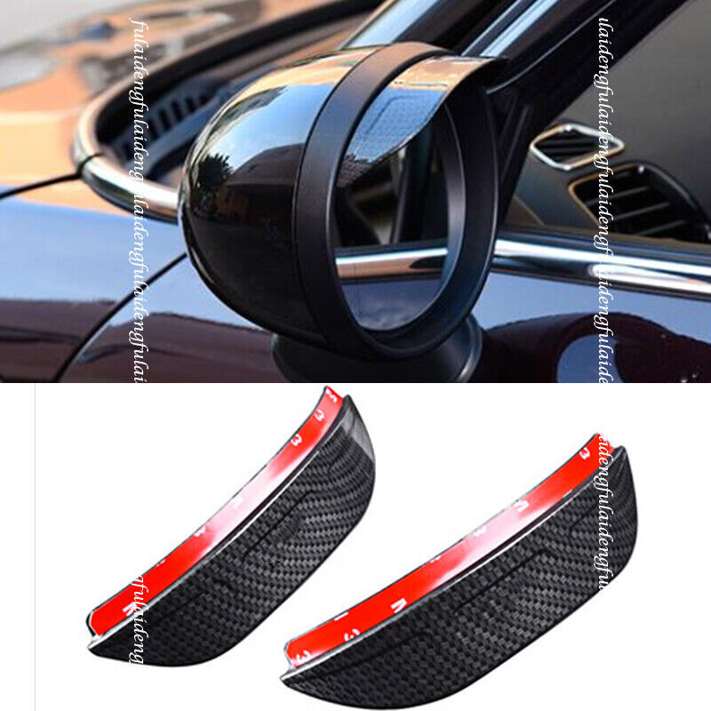 For BMW Mini Cooper F55 F56 Carbon Fiber Rearview Mirror Rain Guard ...