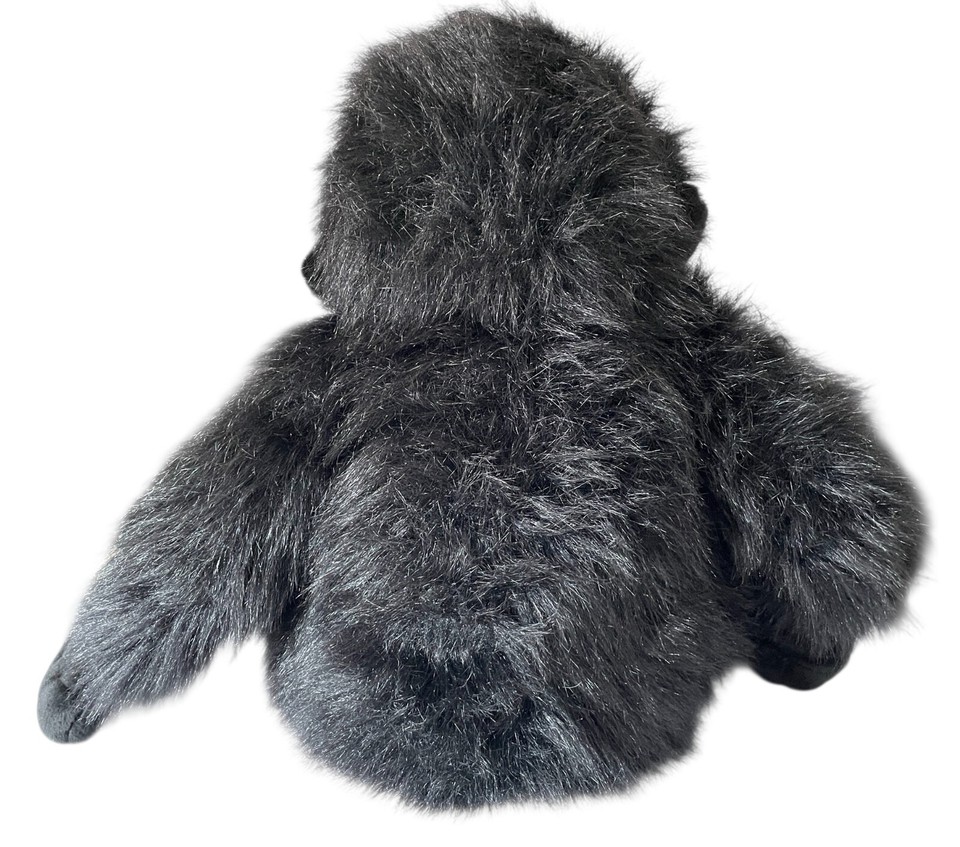 Vintage Kids of America Black 20" Large Gorilla Ape Plush Sitting ...