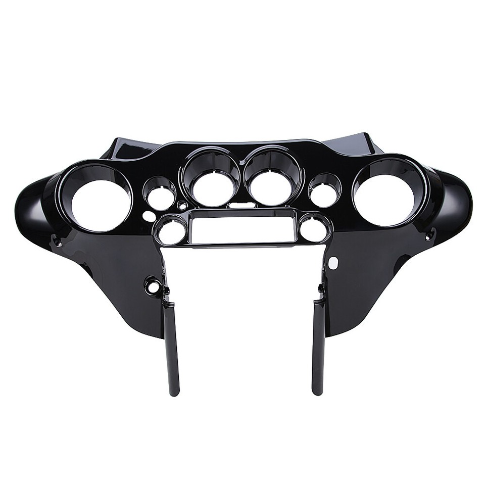 1996-2013 Vivid Black Batwing Inner Fairing For Harley Touring Street ...