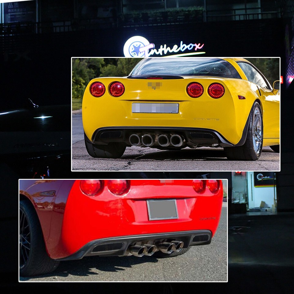 2X Sport Smoked Lens Rear Bumper Backup Reverse Lights For 2005-2013 ...