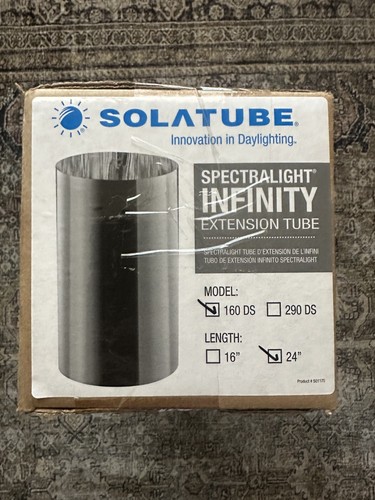 Solatube 160 DS Extension Tube 24 Inch for sale online | eBay