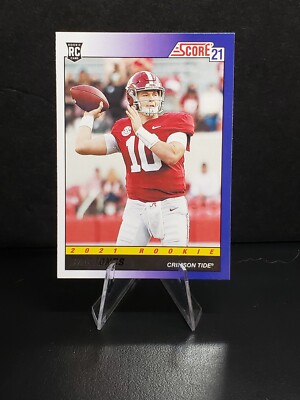 2021 PANINI SCORE MAC JONES THROWBACK ROOKIE RC # TB9 | eBay