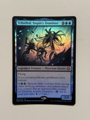 Tekuthal, Inquiry Dominus Phyrexia: All Will Be One Foil NM | eBay