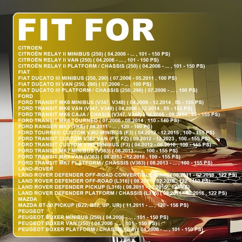 Cylinder Head Gasket Set + Head Bolts For Ford 2.2 Tdci Diesel Engine ...