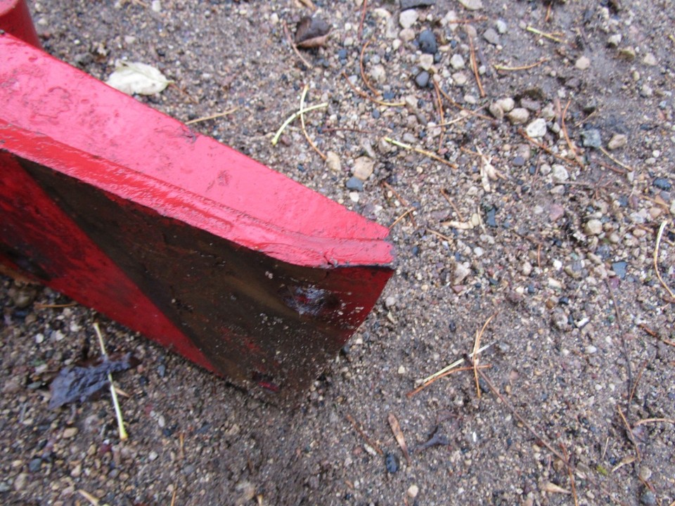 CASE-IH INTERNATIONAL 720 & OTHERS PLOW DEPTH GAUGE WHEEL MOUNTING ...