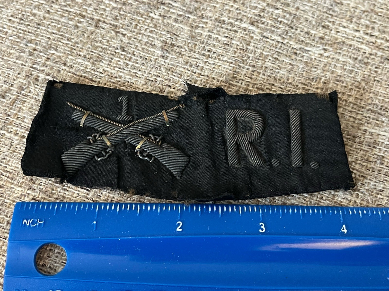 Spanish American War Bullion 1st Rhode Island Officer RI Infantry ...