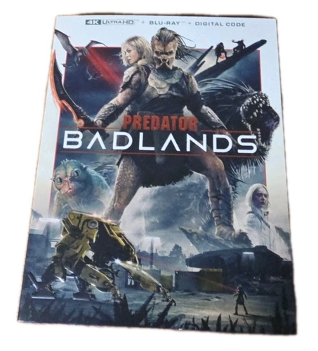 Predator: Badlands Blu-ray No Digital with 4K Slipcover READ ...