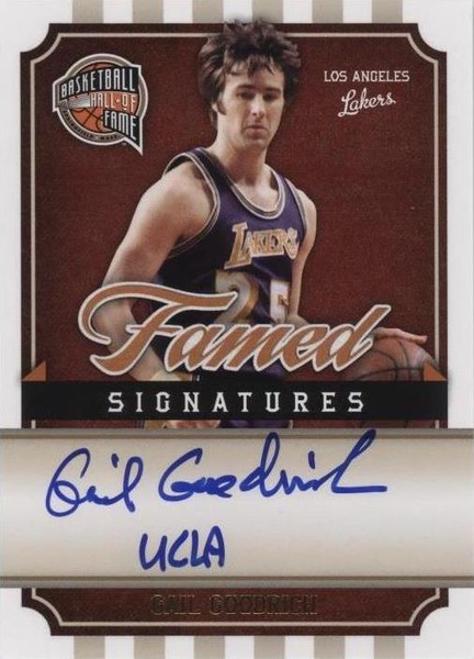 2009-10 Panini Basketball Hall of Fame - Famed Signatures #GG Gail ...