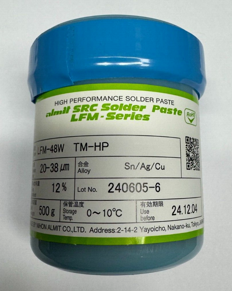 Almit Solder paste LFM-48W TM-HP 500g | eBay