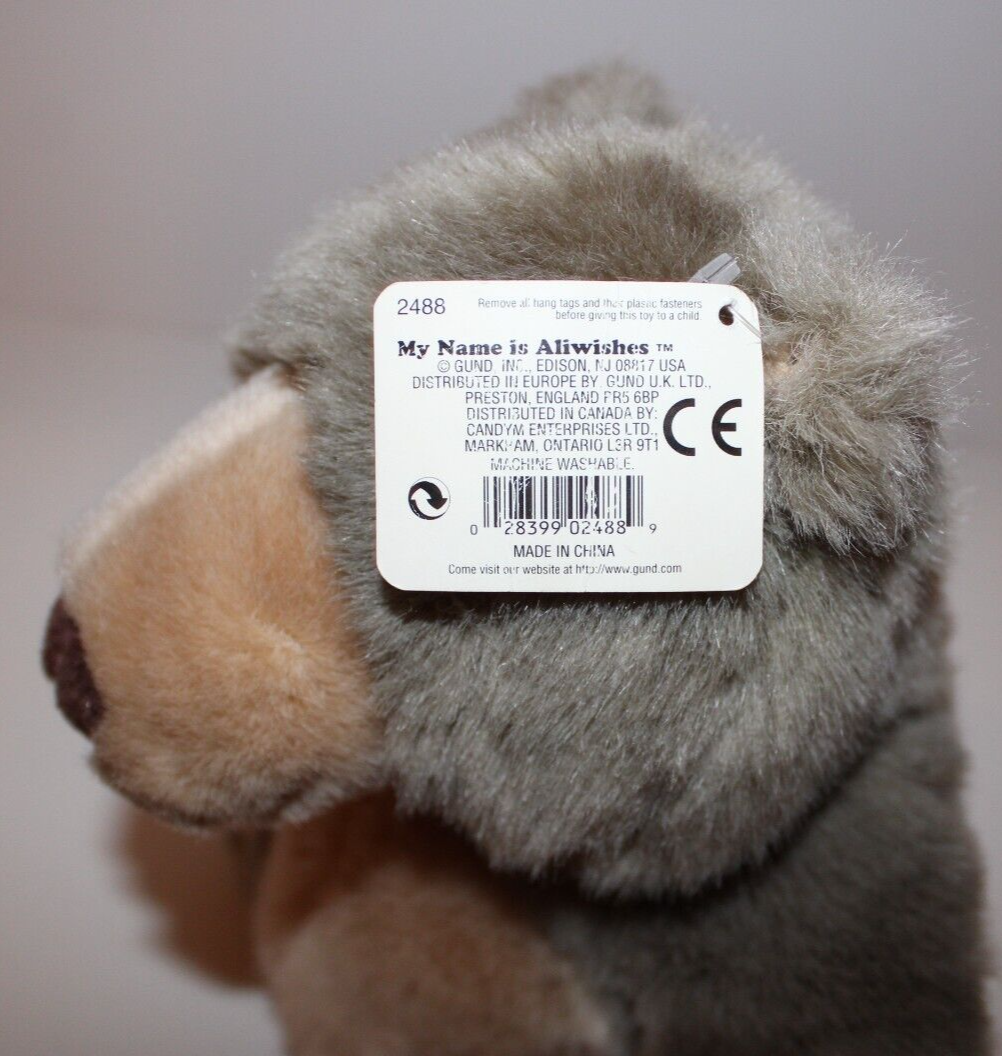 4 Gund Teddy Bears Plush Growler 15", Aliwishes, Netty, 9" Bradley 6477 ...