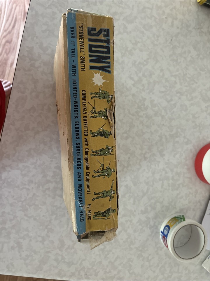 Vintage 1960’s Stony Stonewall Smith The Battling Soldier by Marx #2050 ...