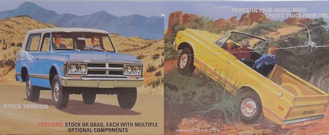 AMT 1/25 Scale AMT1219 1972 GMC Jimmy Model Kit for sale online Models ...