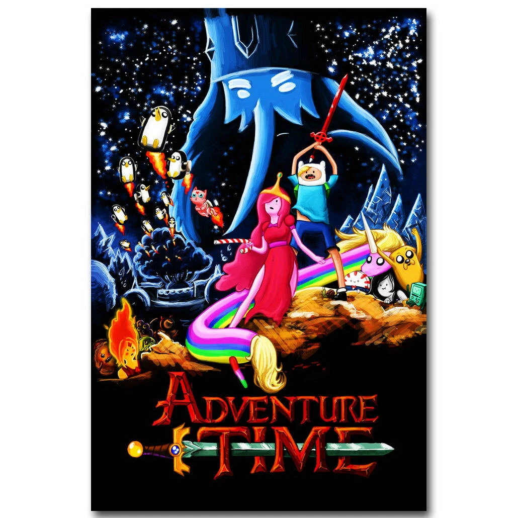 Adventure Time All Characters Poster