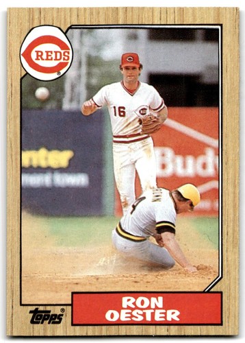 1987 Topps Ron Oester a Cincinnati Reds #172 | eBay
