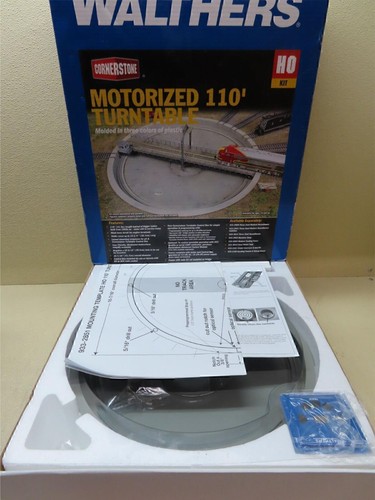 Walthers Cornerstone HO Motorized 110' Assembled Rotating Track ~ NEW ...