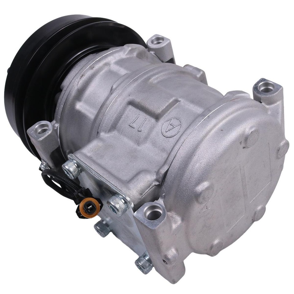10PA17C A/C Compressor RE52454 for John Deere 300D 310E 410D 410E 710D ...