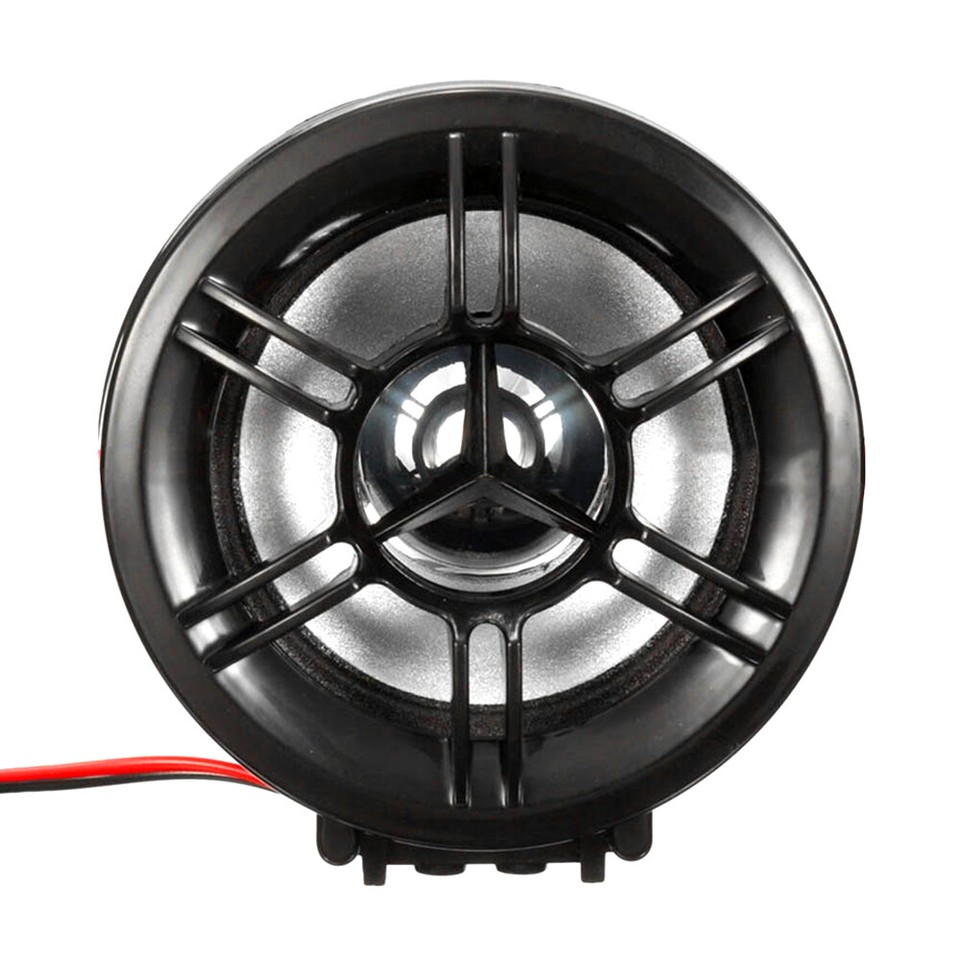 Bluetooth Motorcycle Audio Speaker Kits 4 Wheeler Stereo ATV AUX System ...