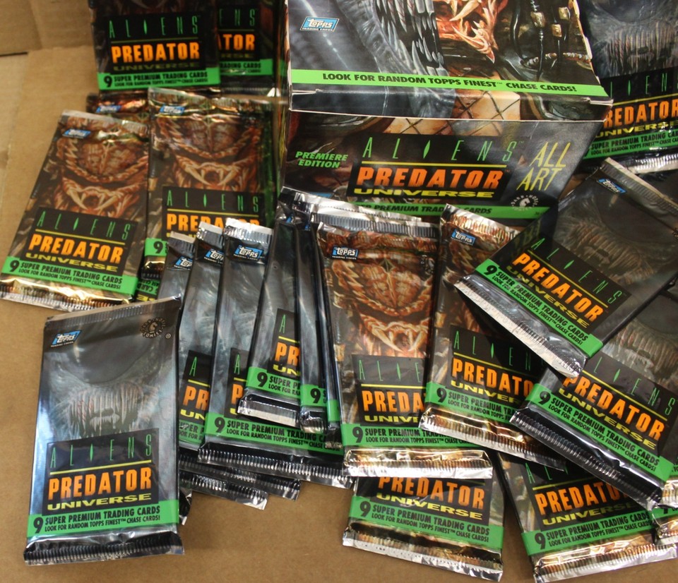Aliens / Predator Universe Super Premium Trading Cards All Art 2 Full ...