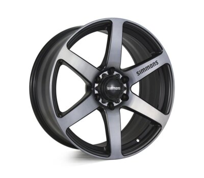 To Suit NISSAN NAVARA D22 WHEELS PACKAGE: 20x9.0 Simmons S6 Black Tint ...