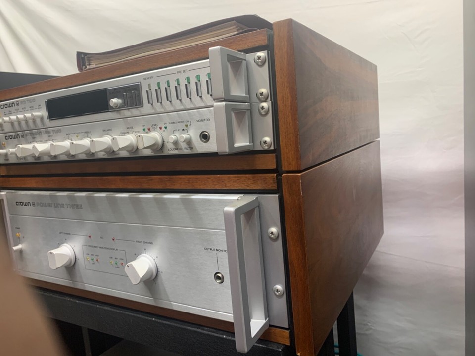 ⭐️ Crown Power Line 3 Amp, Straight Line 2 Preamp, FM 2 Tuner | eBay