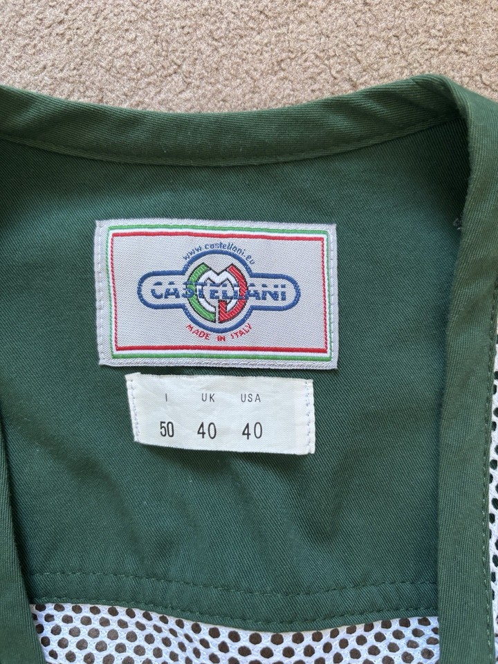 Castellani Shooting Vest Size 40UK | eBay UK
