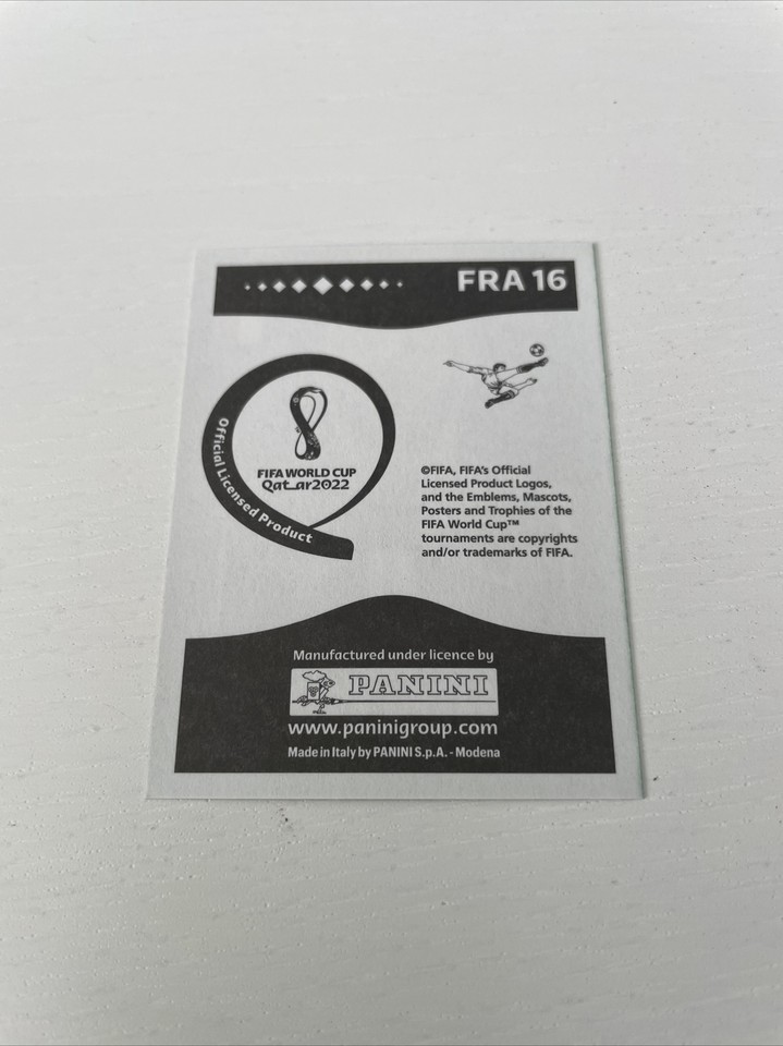 2022 Panini World Cup Stickers Qatar Karim Benzema Green Parallel # ...
