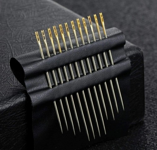 48 Piece Self Threading Needle Set Assorted Needles Home Sewing Kit ...