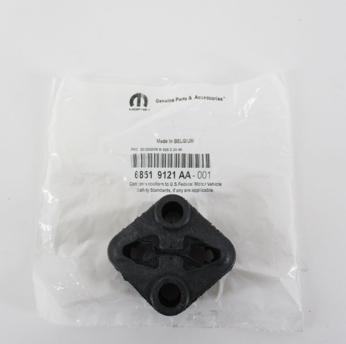 Exhaust Rubber Hanger 2Pcs Rear Exhaust Pipe Support Isolator Muffler ...