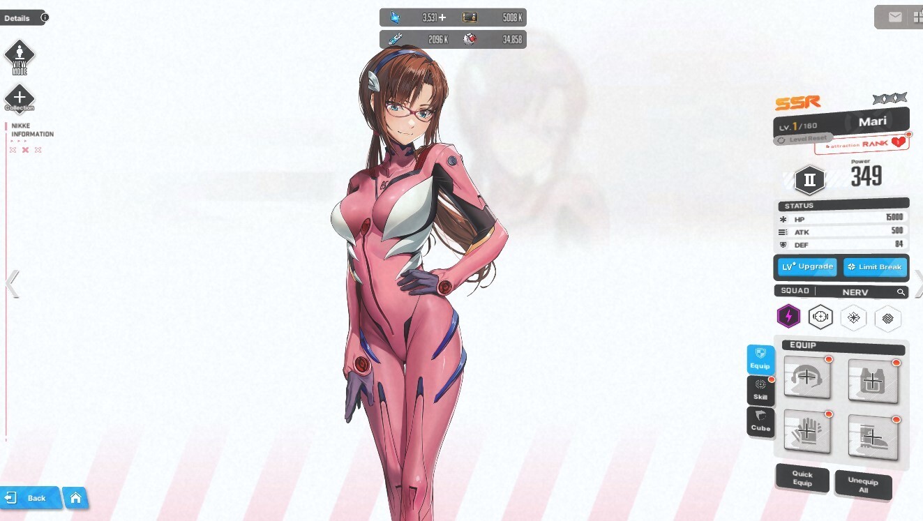 [GLOBAL] GODDESS OF VICTORY NIKKE ACCOUNT - SSR 15 - RAPI: RED HOOD ...