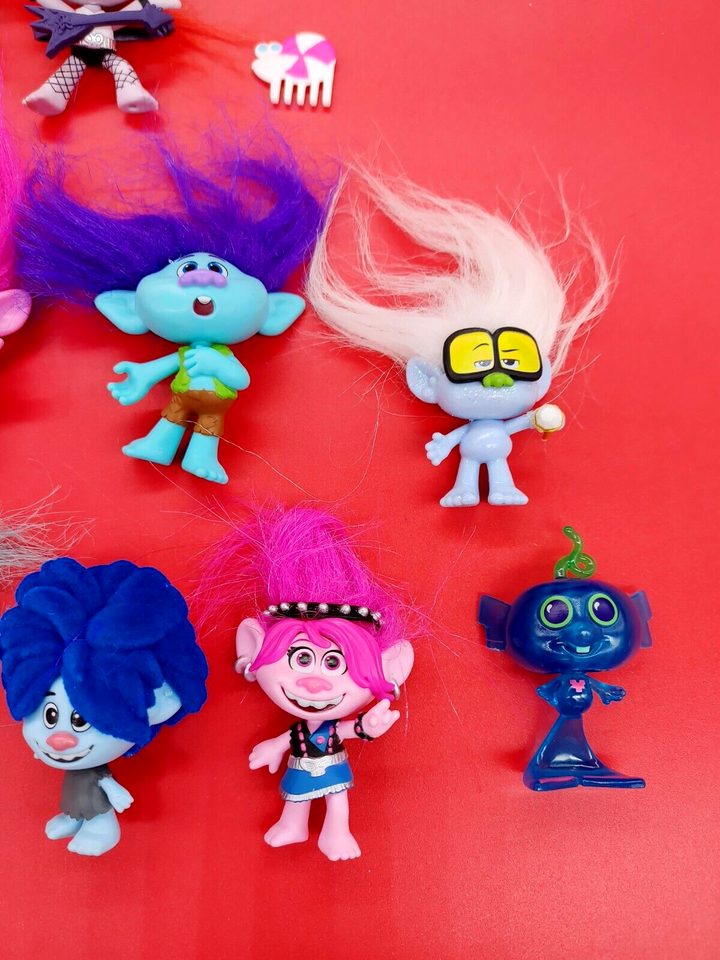 Trolls World Tour Bobble 14 Mini Figure Lot | eBay