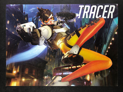 Overwatch - Tracer - Mini Poster 8"x11" Blizzard Entertainment Video ...