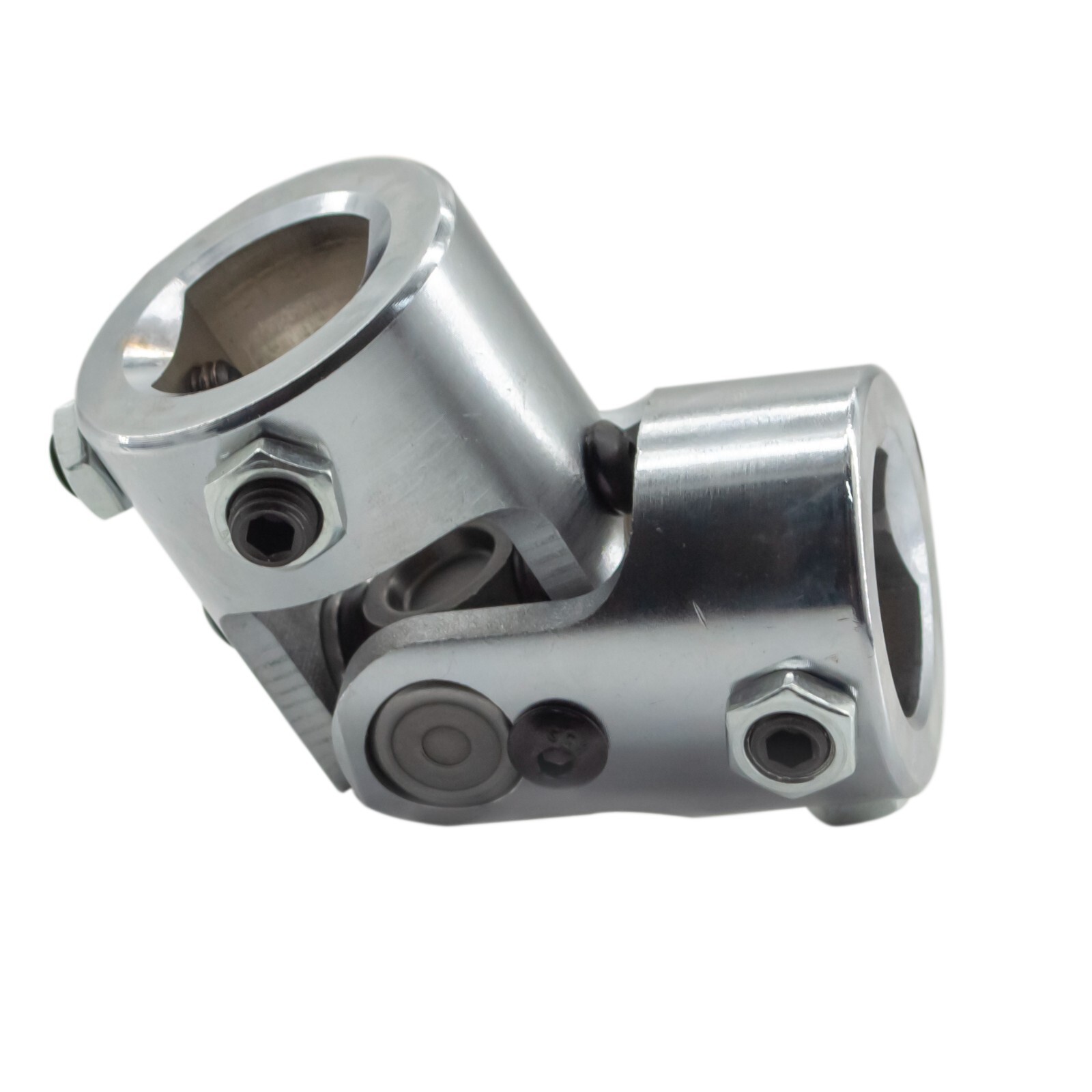 New 1" DD x 1" DD Steering U Joint Universal Shaft Coupler Chrome 1dd ...
