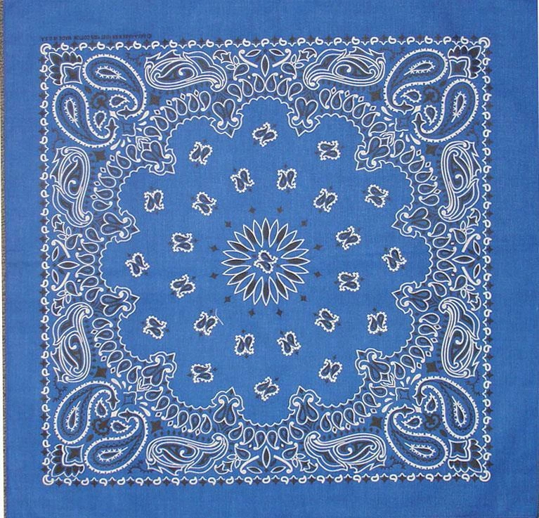 Royal Blue Crip Bandana