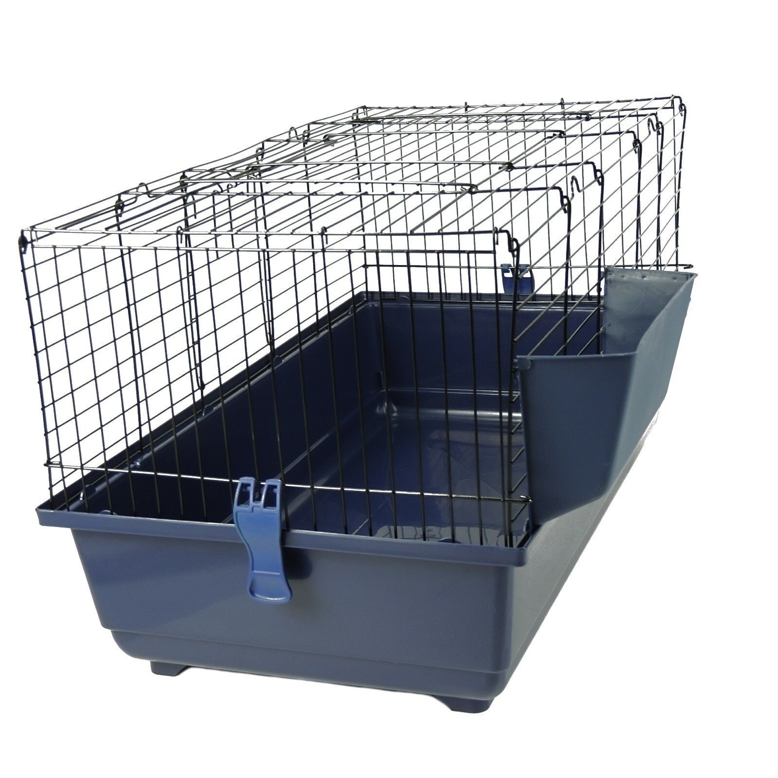 Rabbit Cages Indoor 80 100 120 cm Single Double Triple Tier With Stand ...