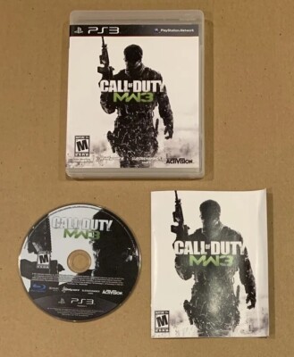 Call of Duty: Modern Warfare 3 MW3 PlayStation 3 PS3 w/ Game Disk ...