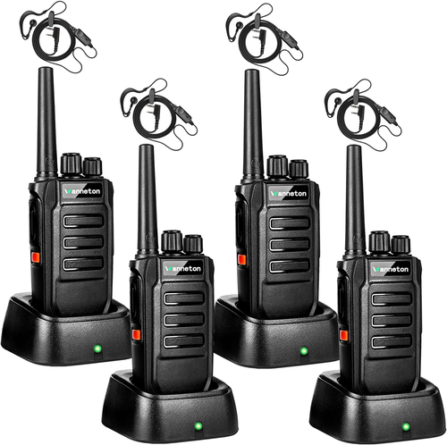 Radios De Comunicacion Woki Tokis Largo Alcance Seguridad Recargables 4 ...