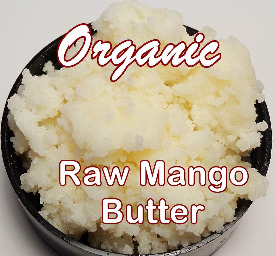MANGO BUTTER, Organic l BULK SIZES l Raw, Top Grade l Unrefined l 8 oz ...